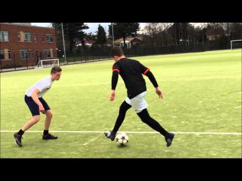 AS P.E- football practical