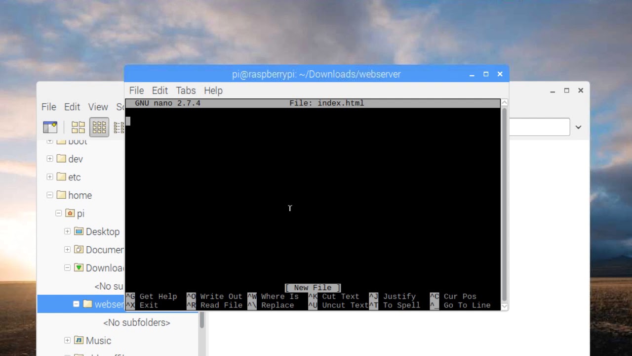 Creating a One Line Web Server with SimpleHTTPServer