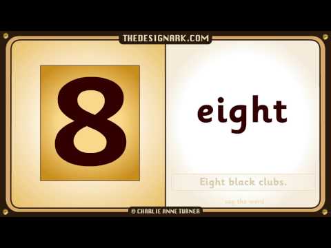 EIGHT:How to pronounce the English word eight.