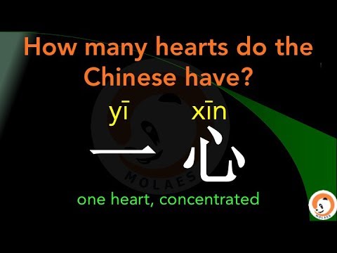 How many hearts do the Chinese have🤯Smart Mandarin Foundation16 Creation of Chinese words