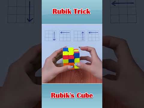 How to solve a rubik's cube 3x3 in steps #cube #rubikcube