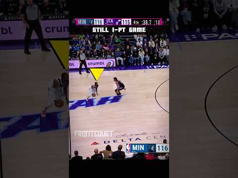 Beautiful Offense, Then Defense in Crazy Ending ๐ค Timberwolves vs Utah Jazz #nba #shorts