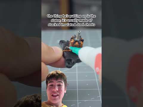 Can you 3D print a brushless motor? #diy #experiment #3dprinting #arduino #inventiontech #dcmotor