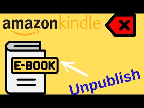 Unpublish Your Ebook from Amazon Kindle - The One Step You Must Not Miss!