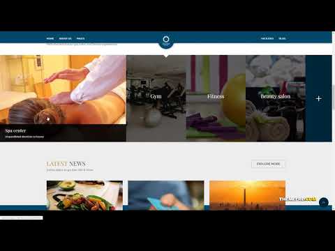 Colina Resort and Hotel WordPress Theme booking bed and breakfast Build Website