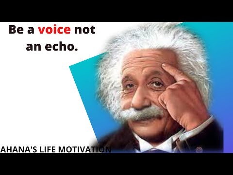 Be a voice not an echo | life motivation | life motivation images | Ahana's Life Motivation
