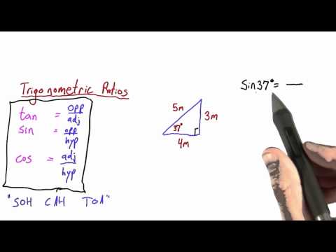 Using Sin, Cos, and Tan - Intro to Physics