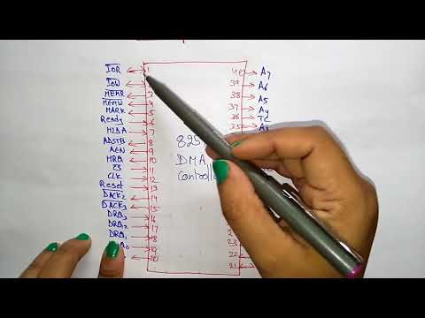 8257 Pin Diagram- DMA Video Lecture - Crash Course: Electrical ...