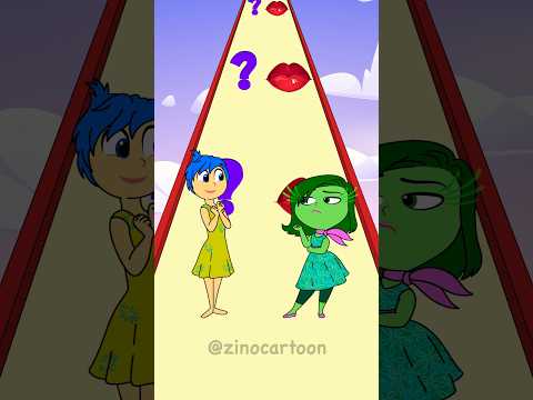 New Kiss Run Joy vs Disgust Funny Epic Challenge!