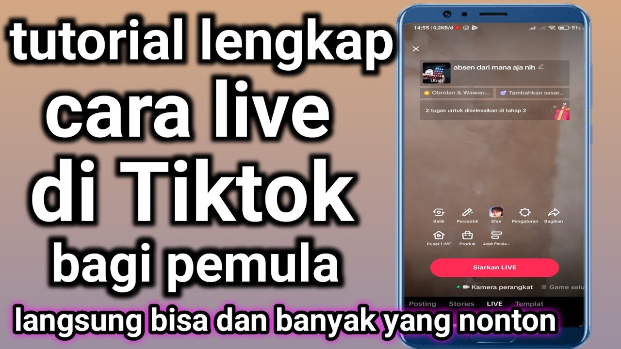 Tutorial on how to go live on TikTok for beginners, the easiest way to go live on TikTok