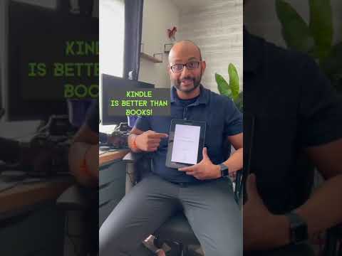 Kindle vs Books #booktube #shorts