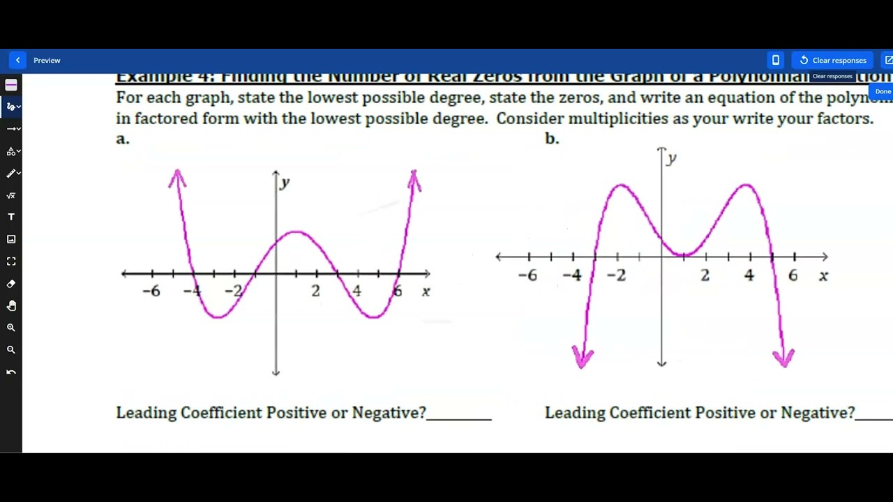 Notes 3-3b - Algebra 2 Stailey