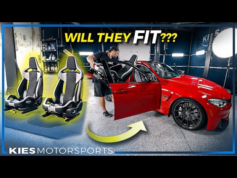 2021 BMW G82 M4 Carbon Seats in a 2016 F80 M3?!