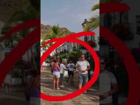 SCAMMER REVEALED!! Don't get robbed at Gran Canaria - Mogán #shorts