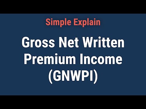 Gross Net Written Premium Income (GNWPI) Overview