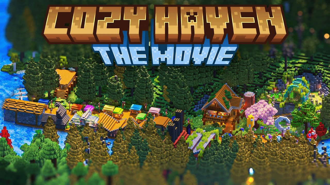 500 Days in Cozy Minecraft! (FULL MOVIE)🍁🍂☕