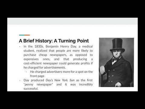 Understanding History and Modern Significance: Introduction to Opinion Journalism 9/9/20