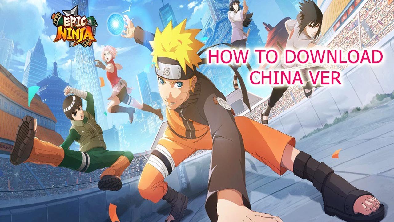 Epic Ninja Gameplay - How to Download & Register Account China Version Android APK