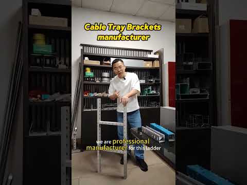 Ladder cable tray: ultra-strong, easy to install! ๐ชPower up safe, efficient wiring!