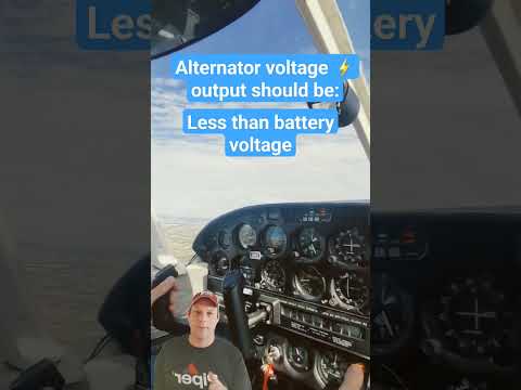 Private Pilot Test Prep / Alternator Battery Voltage / Learn To Fly / How To Fly #flighttraining