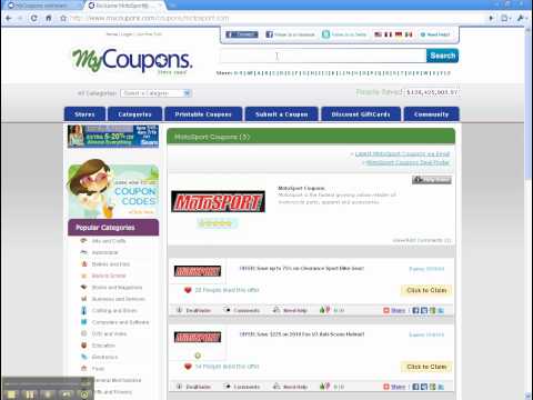 How To Use MotoSport Coupon Codes