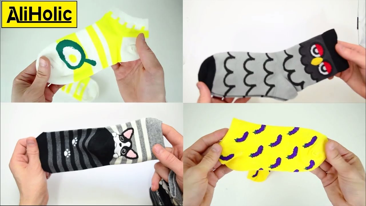 Calcetines de #AliExpress - Desempaquetar + opinión