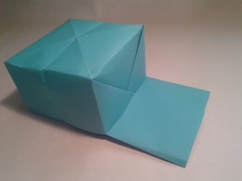 Origami – How to make an easy baseball hat | The Secrets of Origami