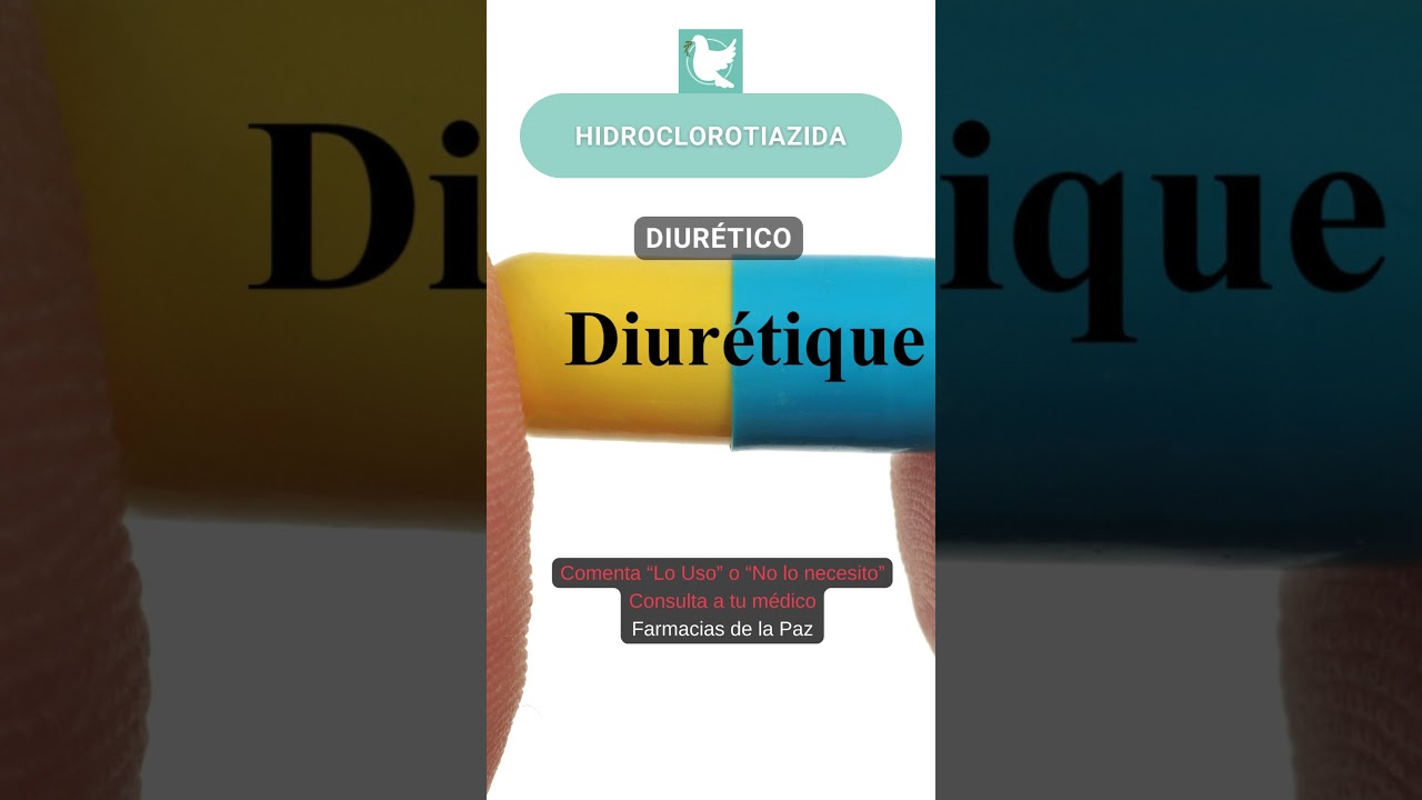 #Hidroclorotiazida - Sustancias en medicinas, indicaciones y efectos secundarios #PLM  #medicamentos