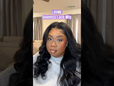 How to Install a Glueless lace front wig π #luvmehair #gluelesswig