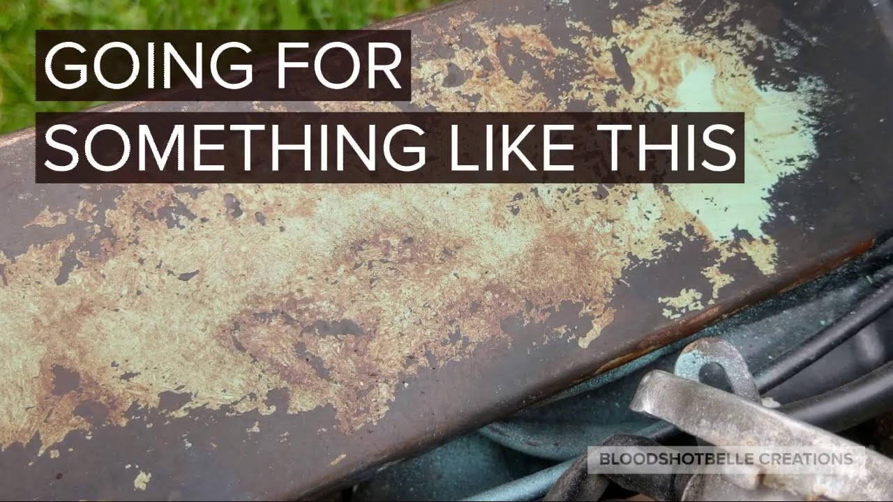 Fallout metal paint effect - (less than) 5 minute tutorials