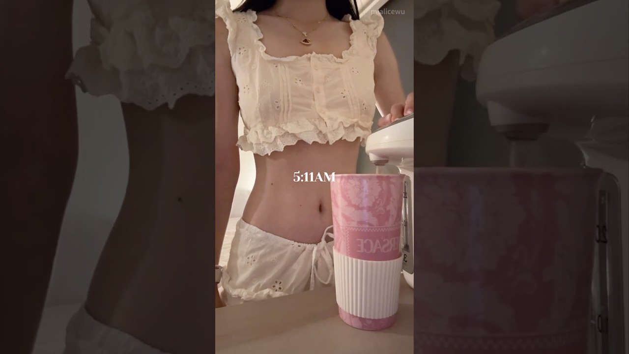 🌸5am asmr grwm mondy morning routine☁️#morningroutine #asmr #dayinmylife #grwm #skincare #foryou