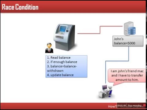 Race condition: how to enter and determine how to make decisions that ...