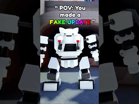 FAKE Update in Skibidi Tower Defense #roblox