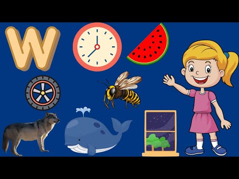 words that start with W I words that start with letter W I Kids educational video I kids Supremacy
