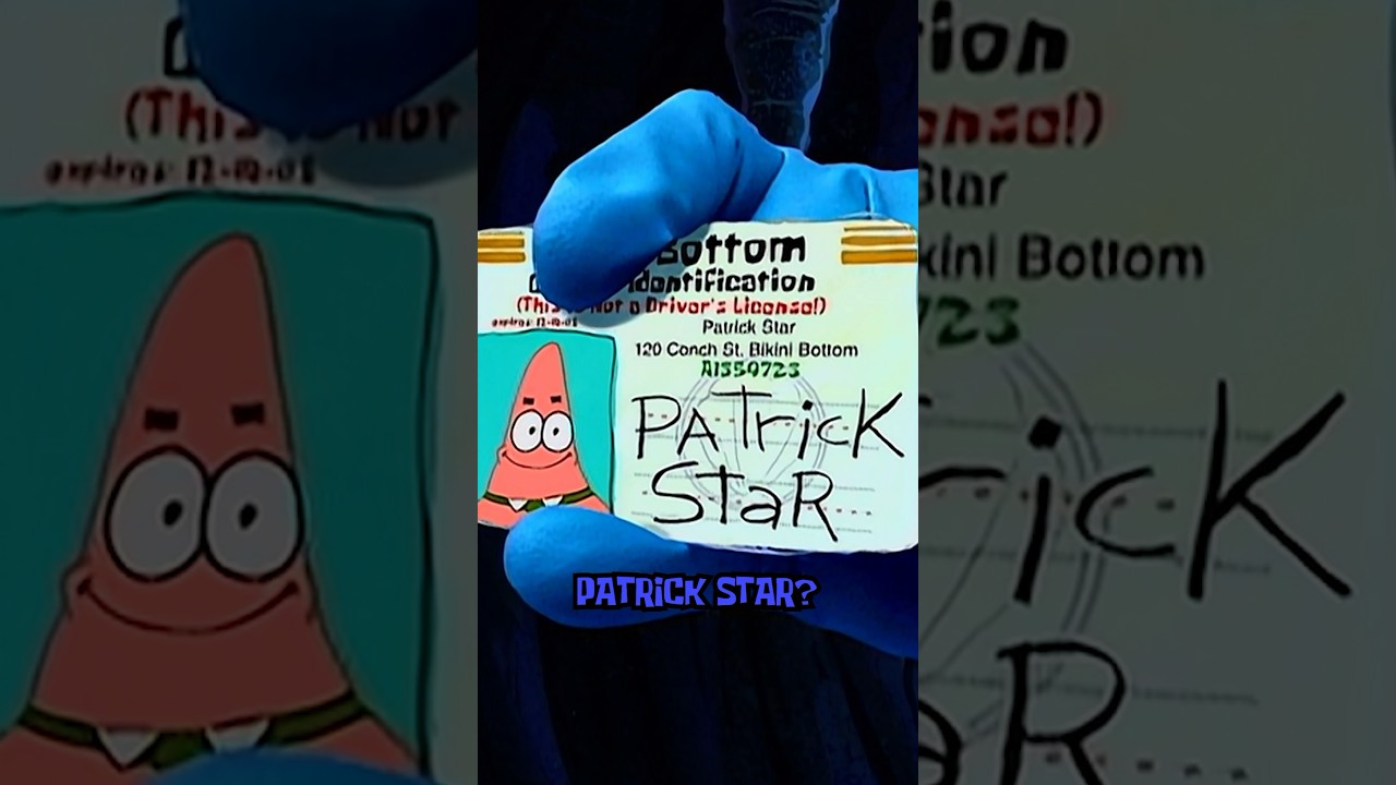 it's not Patrick's wallet 🤷‍♂️ | SpongeBob #Shorts