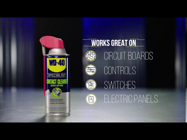 Electrical Contact Cleaner - 400ml WD 40 Electrical Contact Cleaner ...