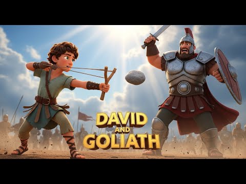 Story of David and Goliath | Animated Bible story| #thebiblestory #animation #David #goliath