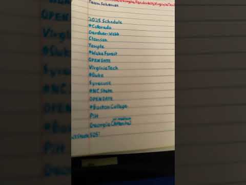 🏈2025 Georgia Tech Football Schedule