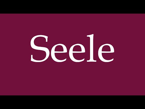 How to Pronounce ''Seele'' (Soul) Correctly in German