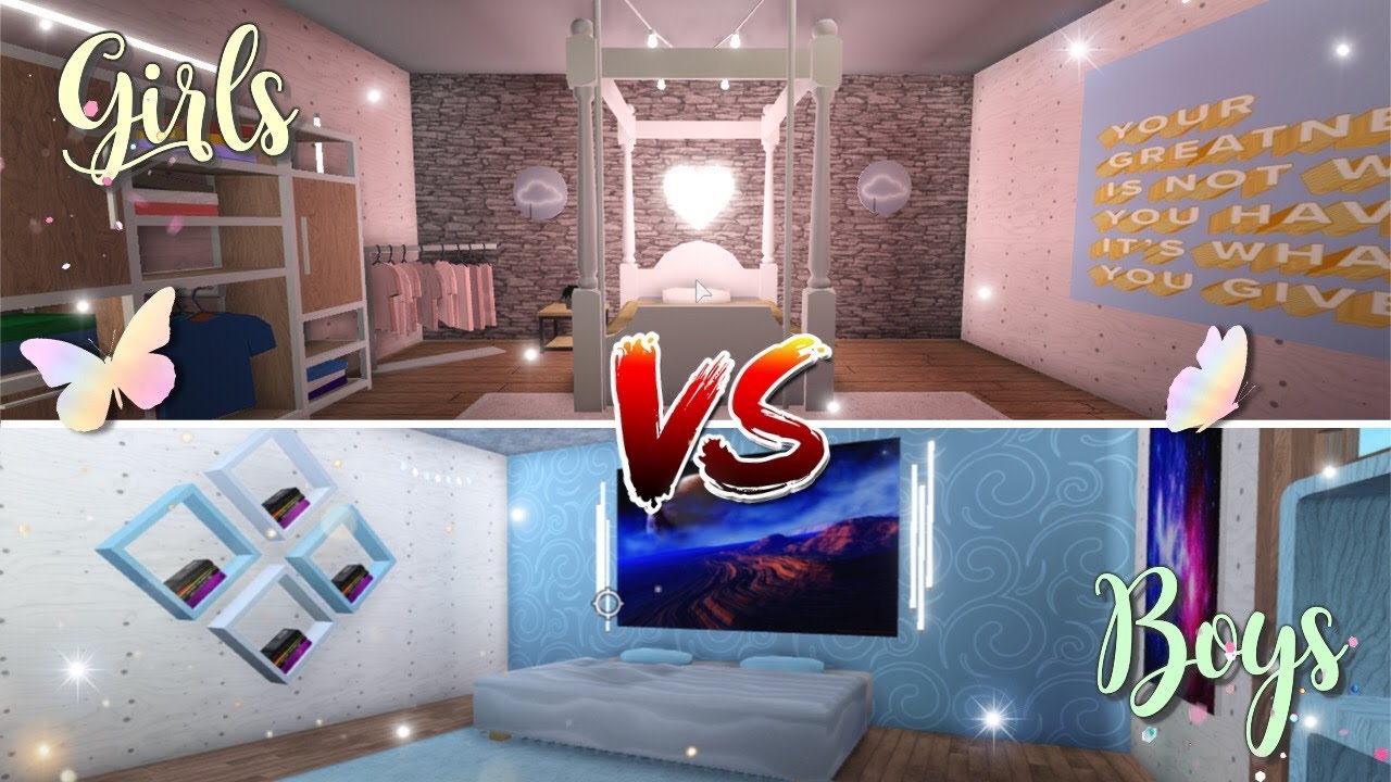 Boy and Girl Bedroom Design Ideas | Bloxburg