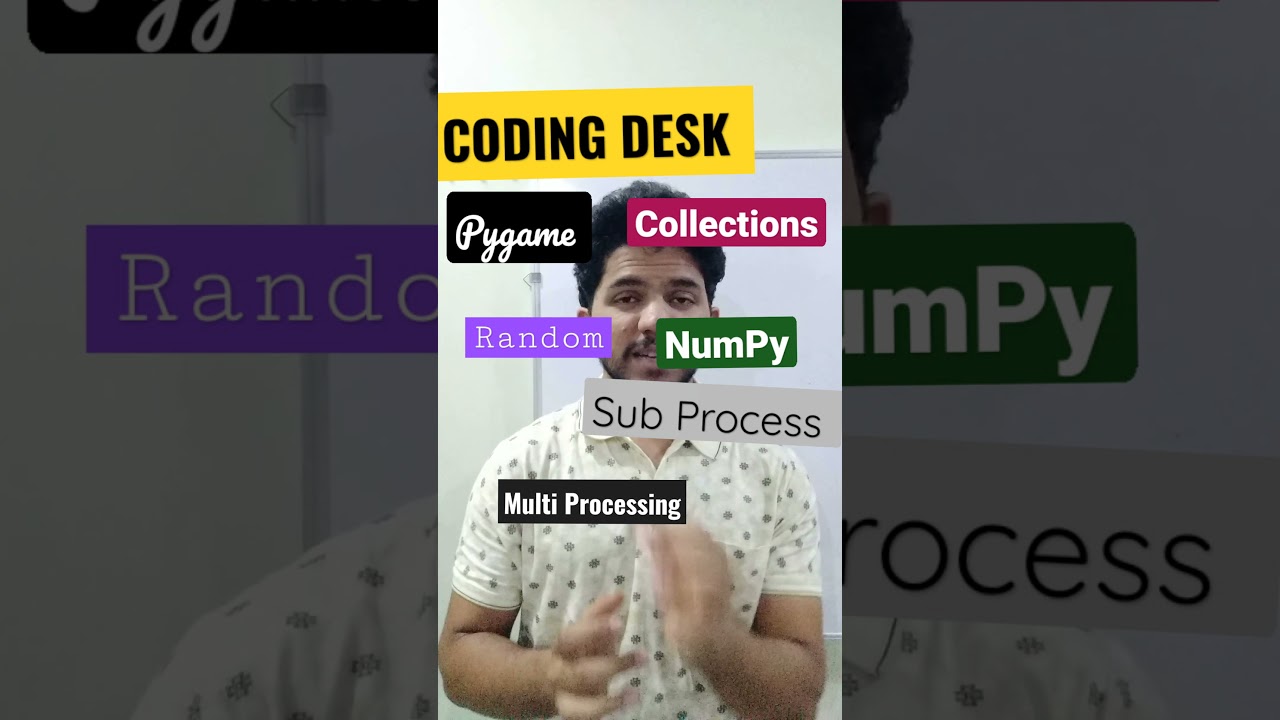 Must learn Libraries in  Python programming #shorts