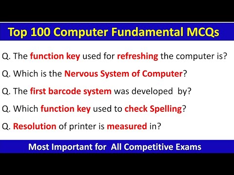Computer Fundamental MCQ Part -3 | Computer MCQ Question for Competitive Exams