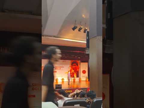 Got a golden opportunity to listen some wise words from Mr. Shrikanth Bolla sir #minivlog #lpuvlog