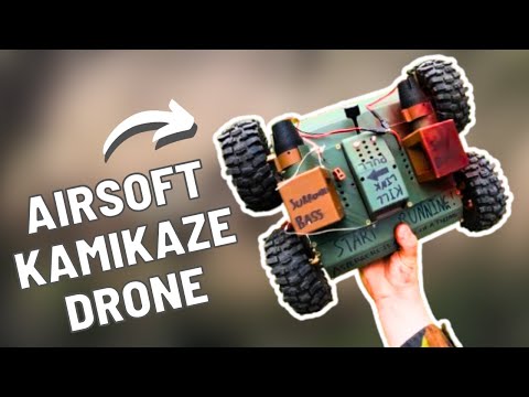 🔫 Airsoft RC-XD Kamikaze FPV Drone RC Rover Meteorite Airsoft Grenade ...