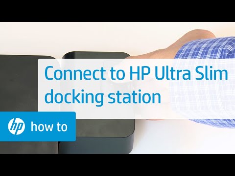 Connecting an HP Notebook to the HP Ultra Slim Docking Station | HP Notebooks | HP