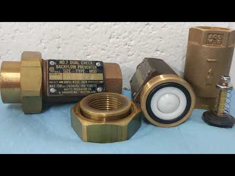 Backflow Video 2 - Check Valves, Dual/Single