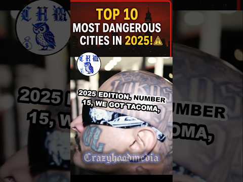 🔴Top 15 Most Dangerous Cities of 2025! 🔥You Won’t Believe #1! 😱 #top15 #gangsta #hoodvlogs #crime