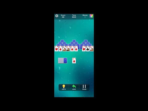 Solitaire Collection Fun - TriPeaks - free solitaire card game collection for Android - gameplay.