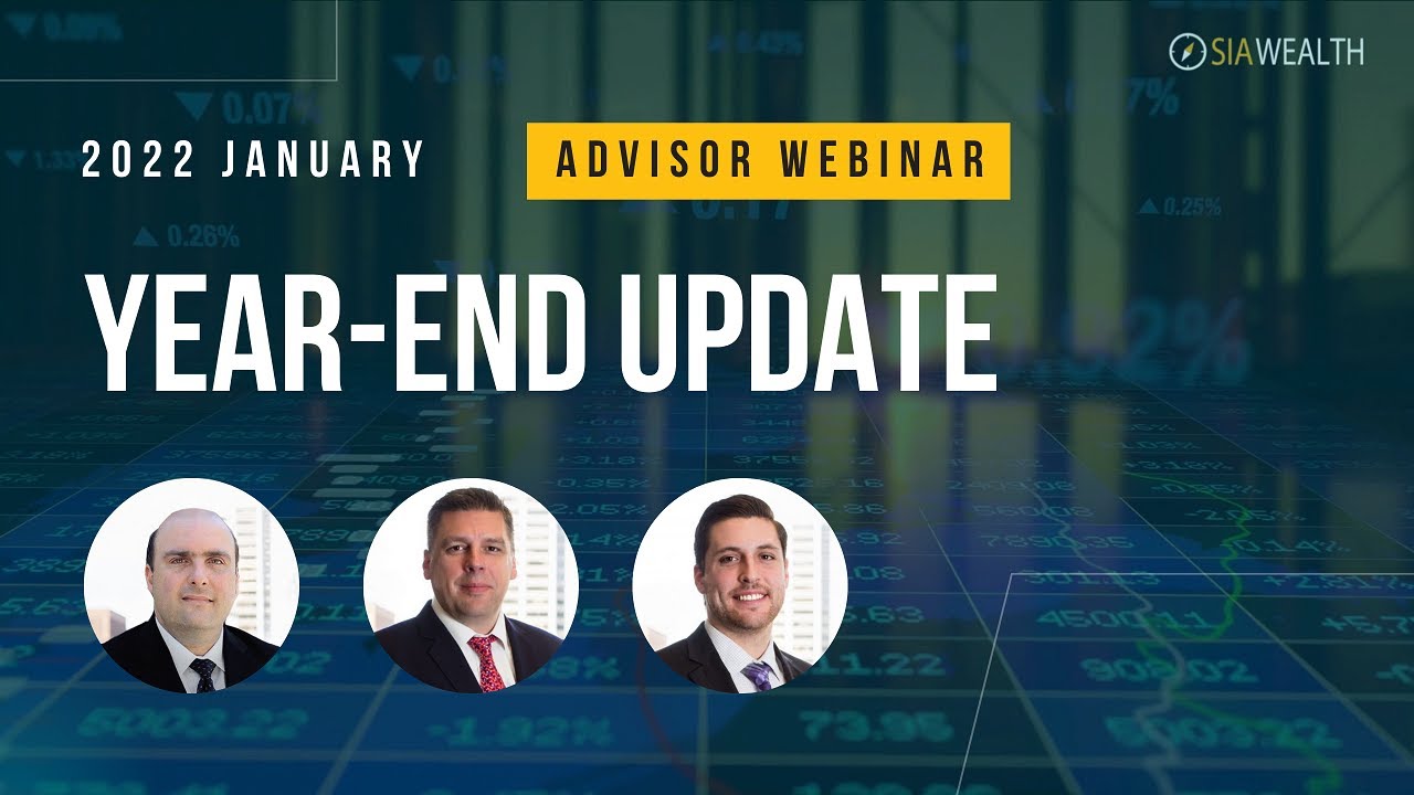 SIA Wealth Advisor Webinar - January 18, 2022
