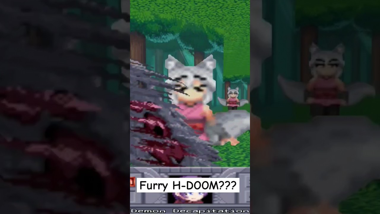 I HAD NO IDEA that this existed.. thanks to a member on my telegram we now have FURRY H. DOOM